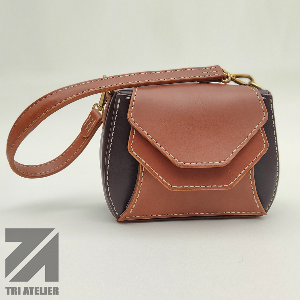 DIY leather bag pattern - Ladies handbag - Leather pattern - PDF Downl ...